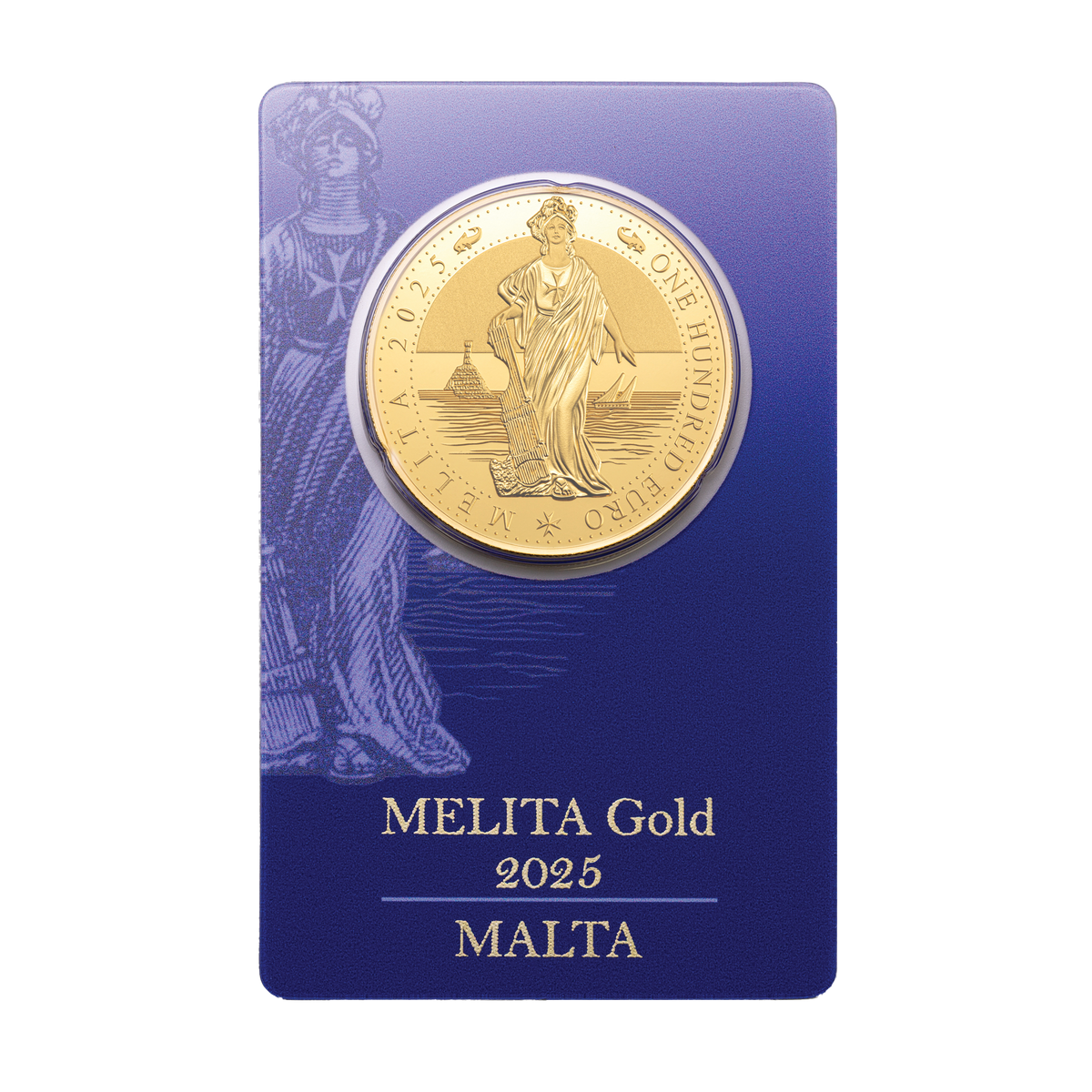 1oz Melita Gold Bullion Coin 2025 – MaltaCoins
