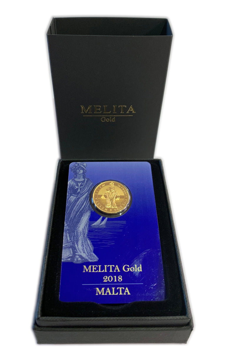 0.25oz Melita Gold Bullion Coin 2018 – MaltaCoins